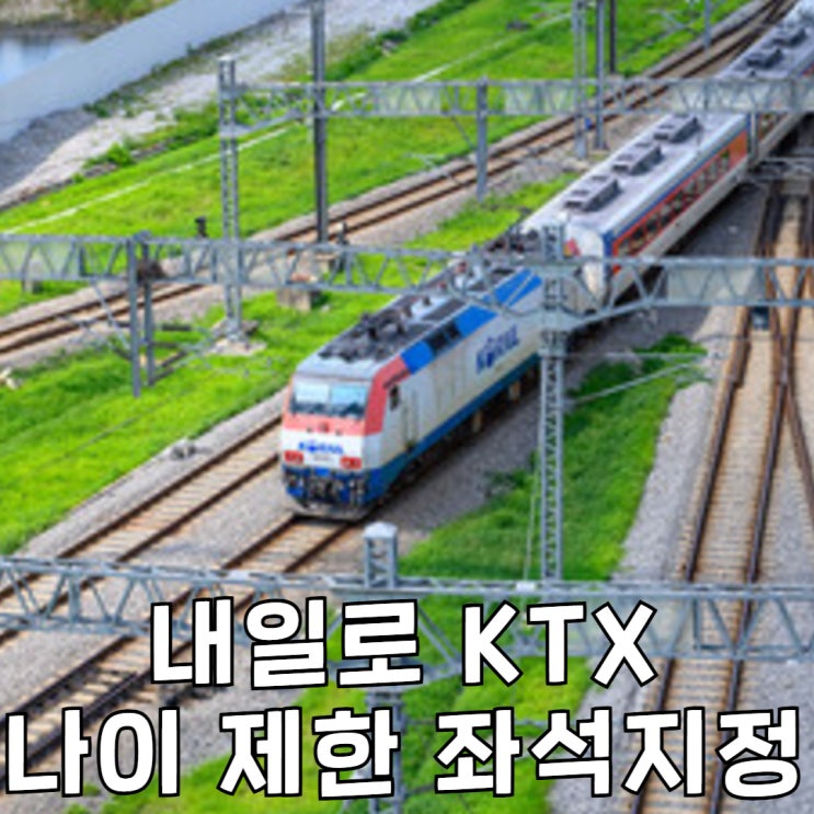 내일로 KTX 기차여행 준비물 나이 제한 좌석지정 정리 : 네이버 블로그