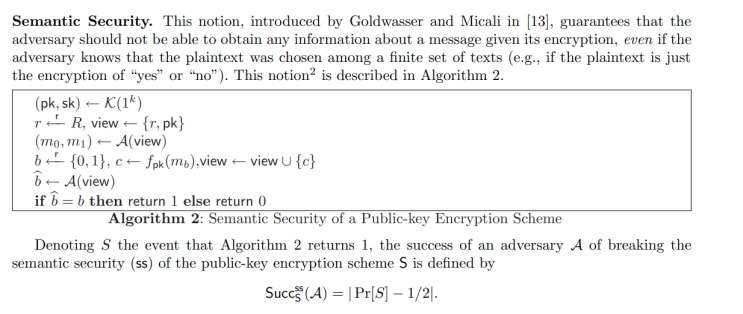 의미론적 보안(Semantic Security) : 네이버 블로그