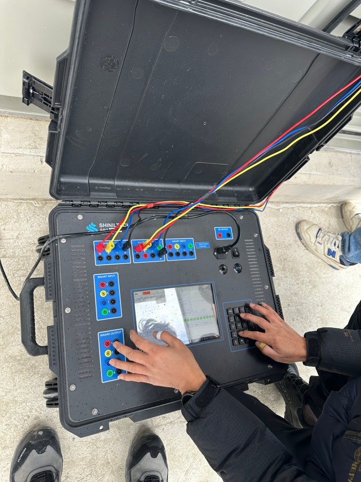 3상계전기시험기/ SRT-3148 신일테크/ 엔테크코리아 계전기시험기/ 태양광 3상계전기/ 국산계전기시험기 : 네이버 블로그