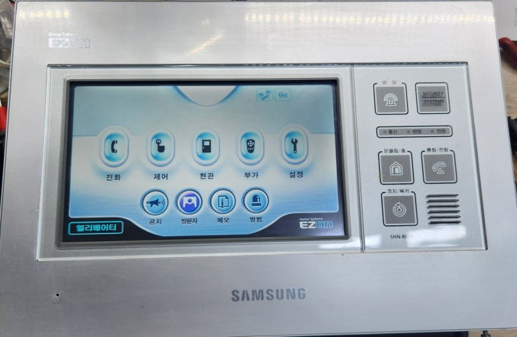 SHN-8070 화면이 안나오는 월패드 수리 : 네이버 블로그