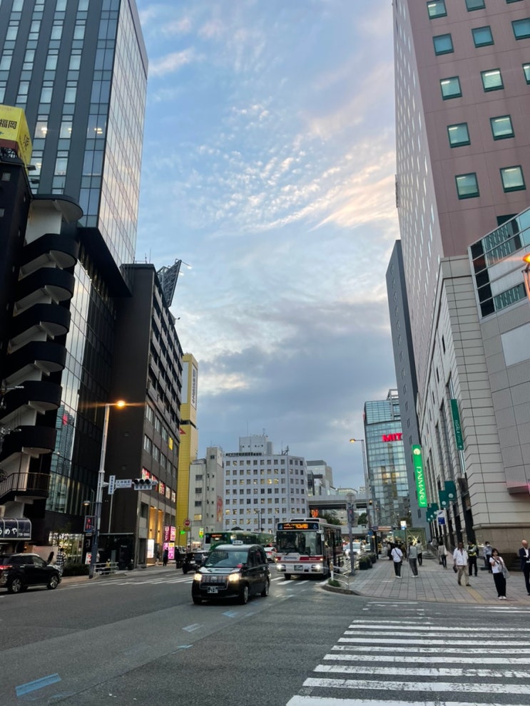 후쿠오카 자유여행 4일차 - manu coffee 마누커피 / 우나기노나루세 와타나베도리 장어덮밥 / 하카타 한큐백화점 셀린느 ...