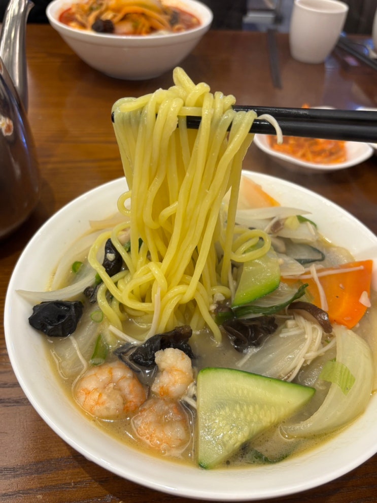서대문- 서대문역 직장인 맛집 복성각 회식 연말모임 좋은 재료를 아끼지 않는 곳 굴짬뽕 마파두부덮밥 가지덮밥 : 네이버 블로그