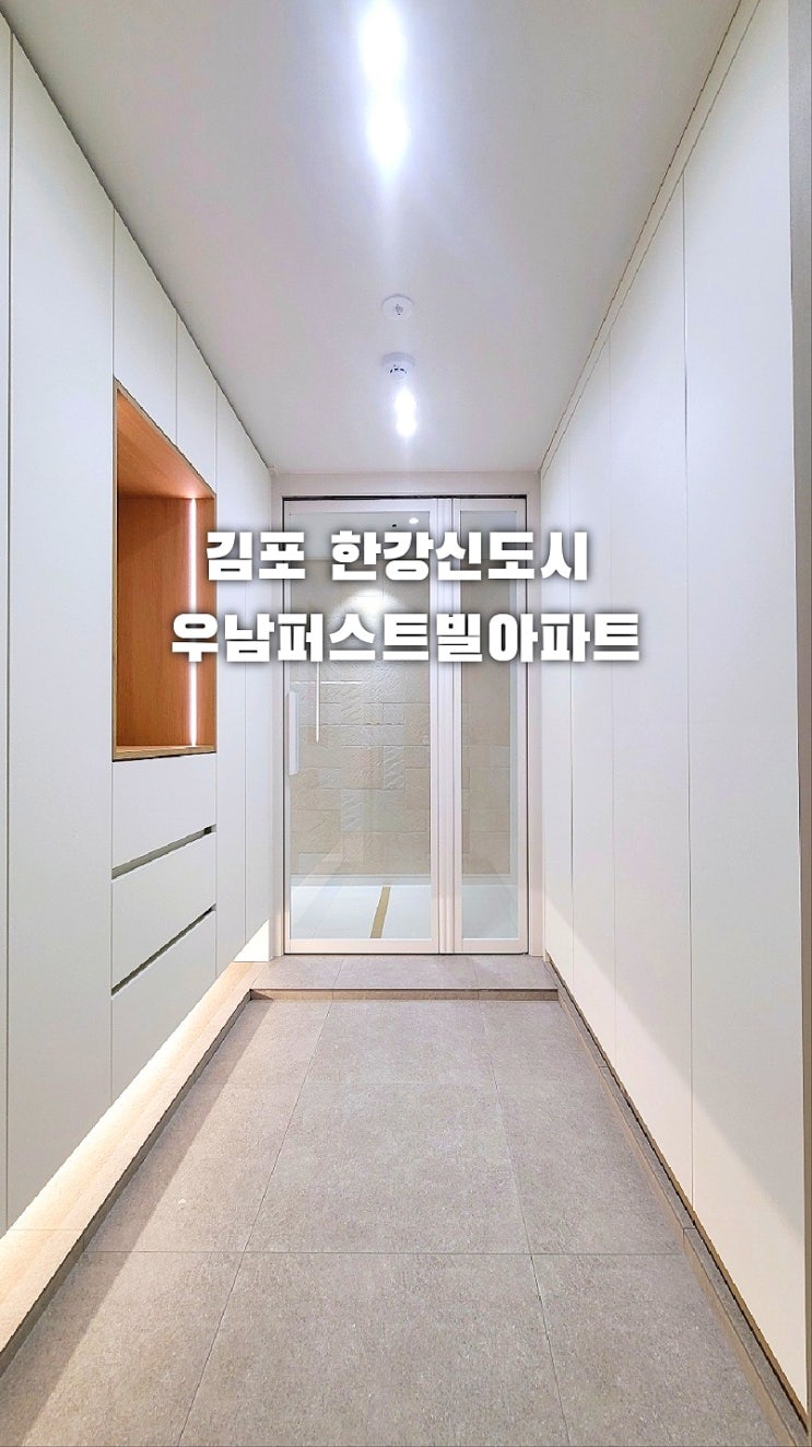 김포 한강신도시우남퍼스트빌아파트중문 모델하우스같은 분위기 스윙도어 전문시공 네이버 블로그