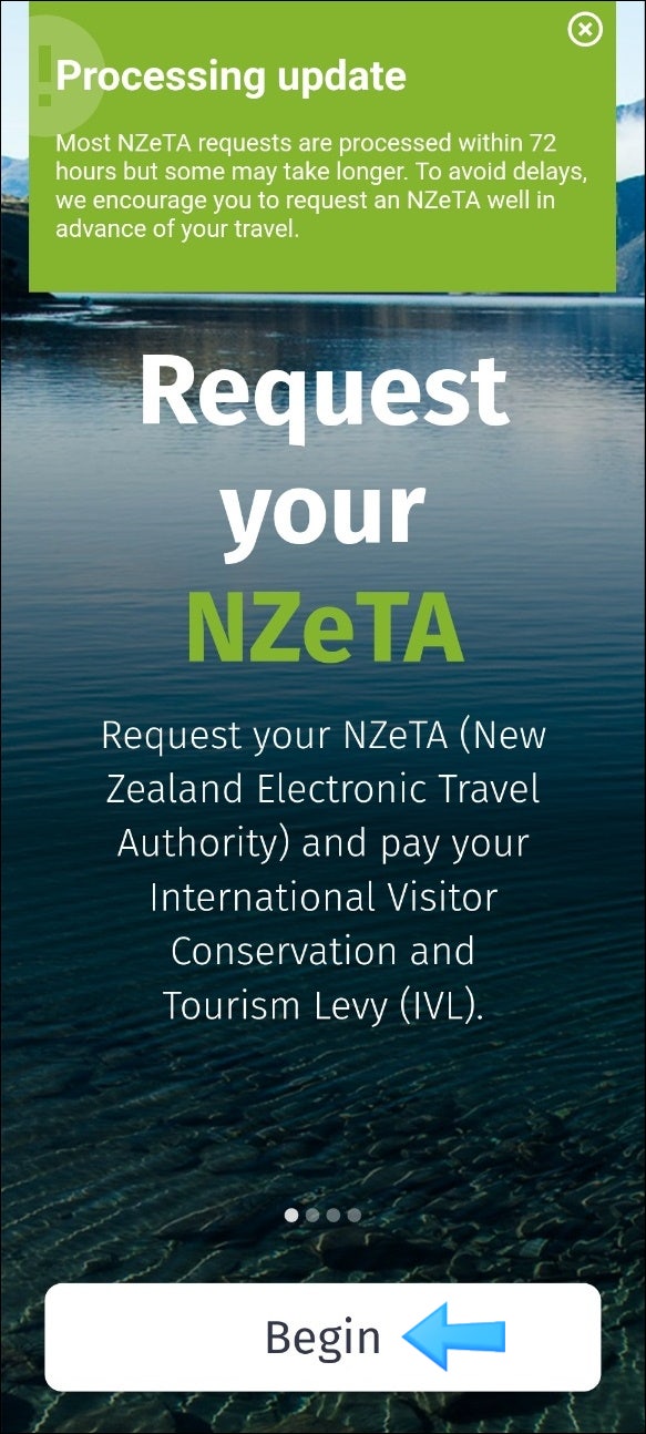 뉴질랜드 관광비자 NZeTA 신청 방법 모바일로 순서대로 따라하기 : 네이버 블로그