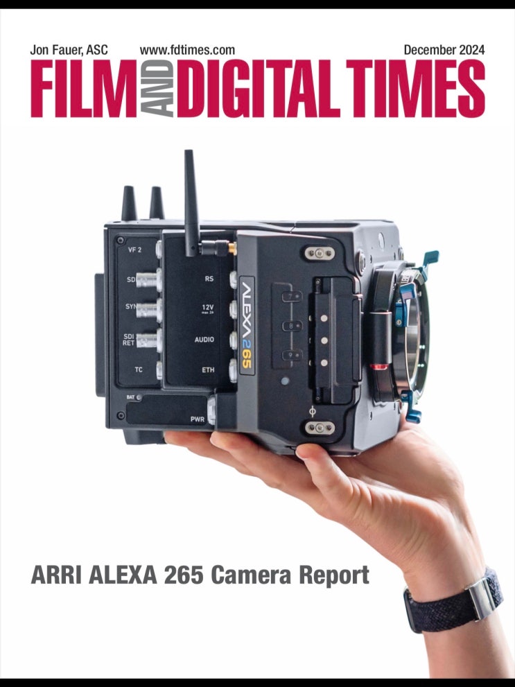 ARRI ALEXA 265 Camera Report(영문) : 네이버 블로그
