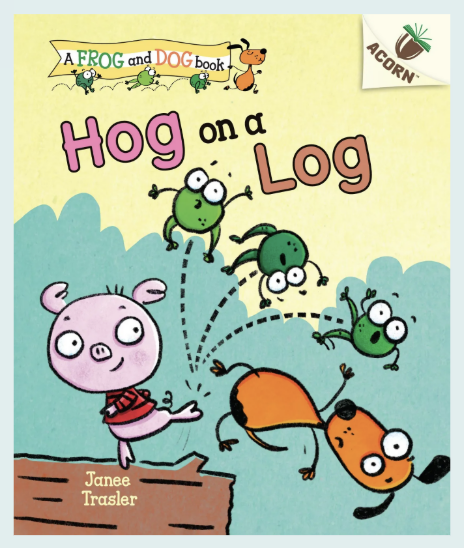 스콜라스틱 에이콘(acorn)영어 원서: A Frog and Dog book(프로그 앤 도그), Hog and a Log, 쉬운 ...