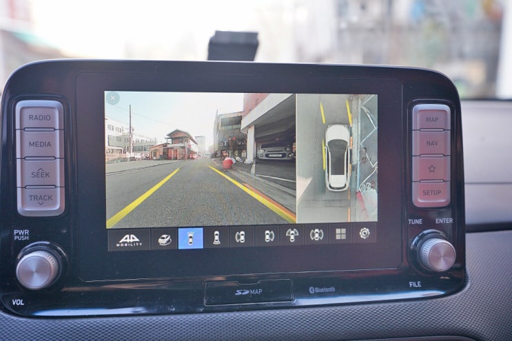 코나EV 스마트센스 (ASCC,BCW) 및 어라운드뷰 시공.. : 네이버 블로그