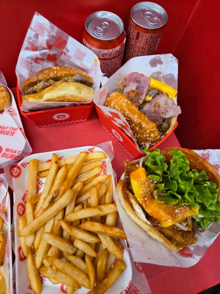 평택소사벌맛집 특제소스 수제버거집 왓더버거 용이점 : 네이버 블로그