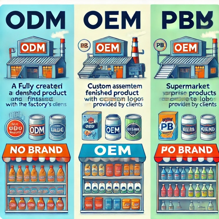 OEM ODM PB 제품 뜻과 차이 : 네이버 블로그