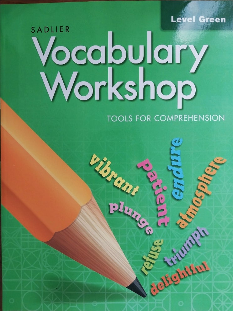 Vocabulary Workshop Green/ Purple과의 차이점 (보케블러리 워크샵) : 네이버 블로그