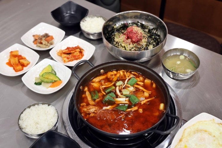 대전 탄방동 점심 육육대장정육식당 짜글이 And 한우육회비빔밥 네이버 블로그