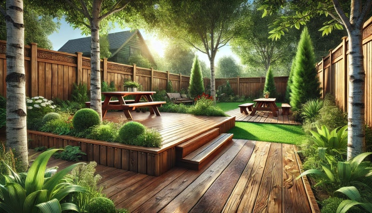 데크부터 울타리까지, 방부목 판재로 완성하세요! : 네이버 블로그