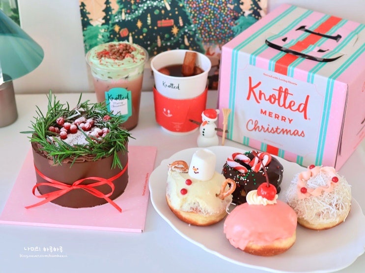 노티드 동탄 크리스마스 케이크 종류 예약 신메뉴 논알콜 뱅쇼 추천 : 네이버 블로그