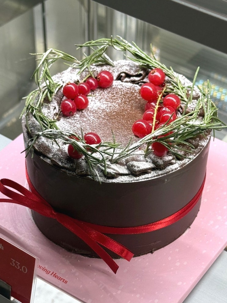 2024 노티드 크리스마스 케이크 예약 방법 총정리! 대전 갤러리아 픽업 : 네이버 블로그