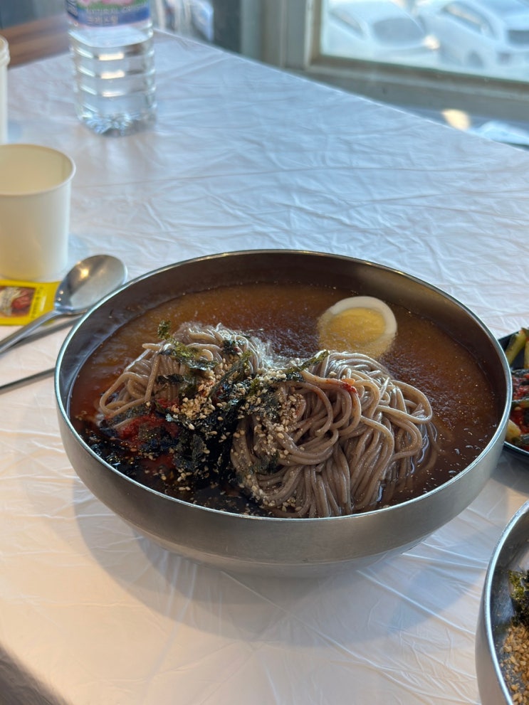 반려견과 함께하는 강릉여행::강문해변 애견동반 식당 고씨네 동해막국수 : 네이버 블로그