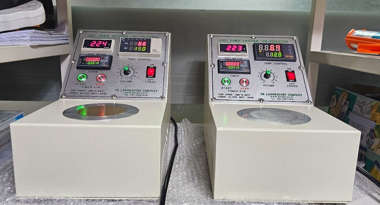 Digital Gel Time Tester Heating Plate / Gel Timer / 디지탈 겔타임테스터 / 겔타이머 ...