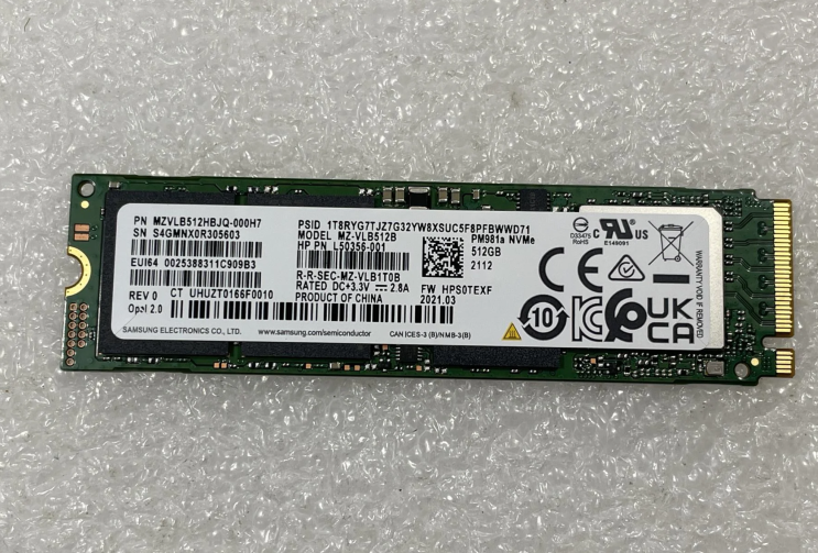삼성 PM981a SSD 스펙 성능 알아봄 : 네이버 블로그