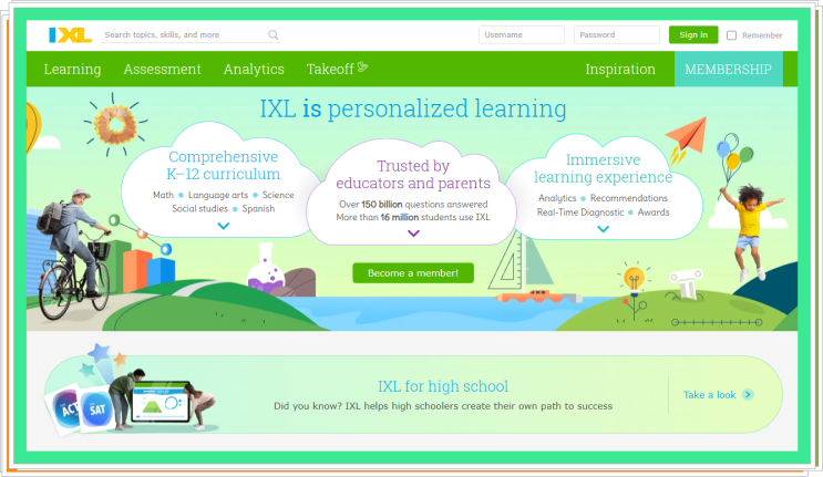 IXL Learning 교육사이트 (미국교과서 보조) : 네이버 블로그