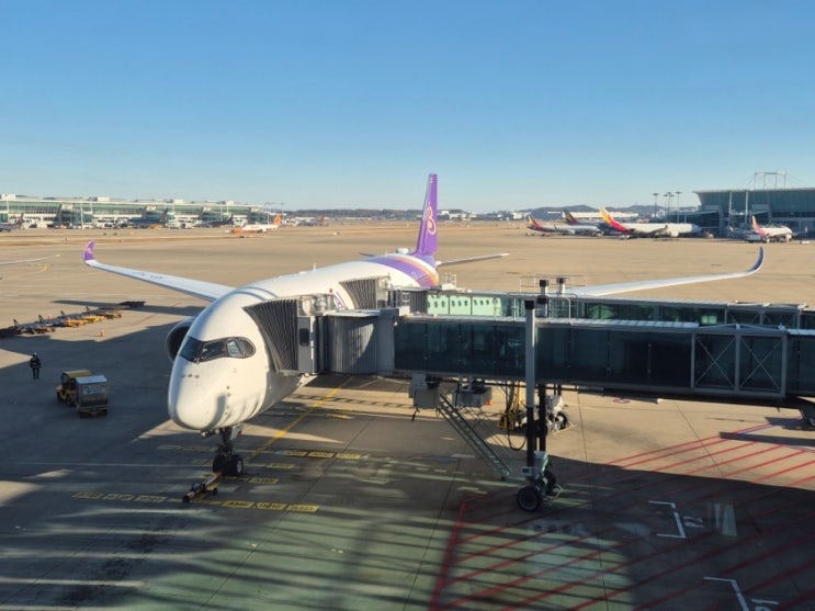 인천-방콕 타이항공 TG659편 탑승기 : 네이버 블로그