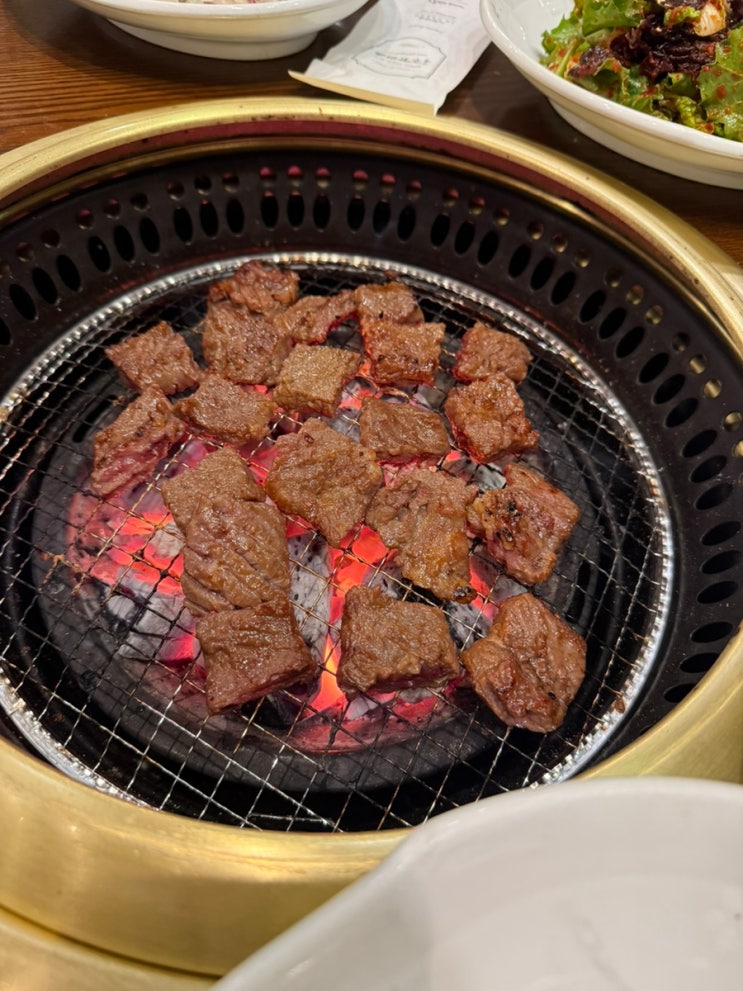 인천 갈비 송추가마골 구월점 가족모임 단체 추천식당 포인트이용 : 네이버 블로그