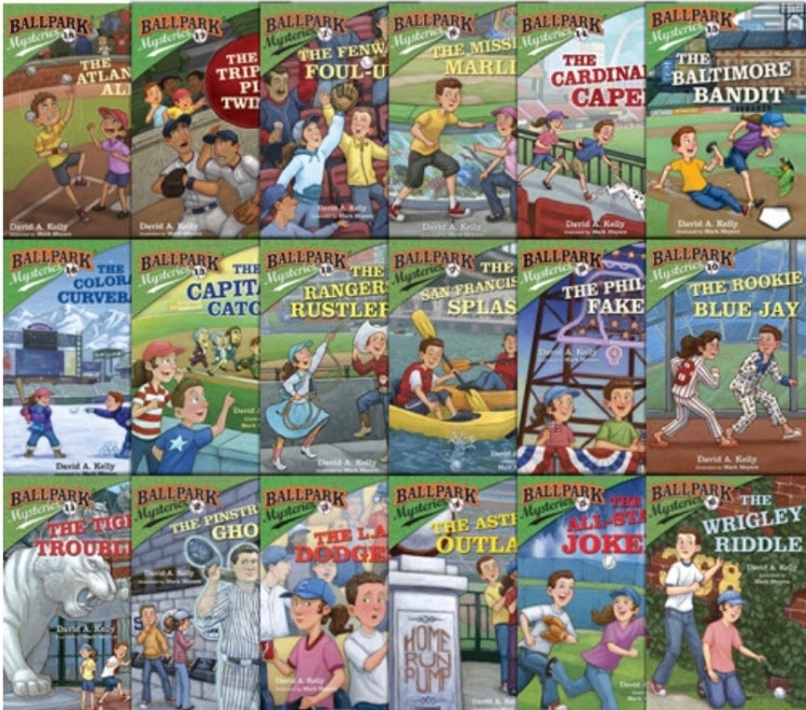 Ballpark Mysteries 20종, Super Special 4종 [야구] : 네이버 블로그