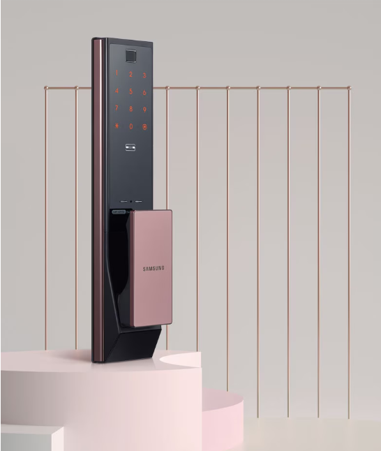 삼성 (현 직방) 푸쉬풀 디지털 스마트 도어락 SHP-DP951 추천 및 비밀번호 변경방법 : 네이버 블로그