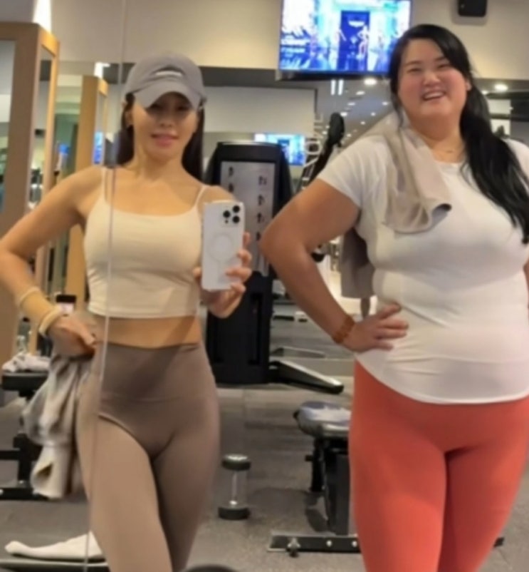 미나 시누이, 148kg→-48kg에 당당 레깅스룩 : 네이버 블로그