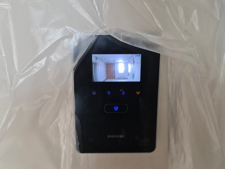 분당구 정자동 파크뷰아파트 삼성 비디오폰 SHT-3625 설치 : 네이버 블로그