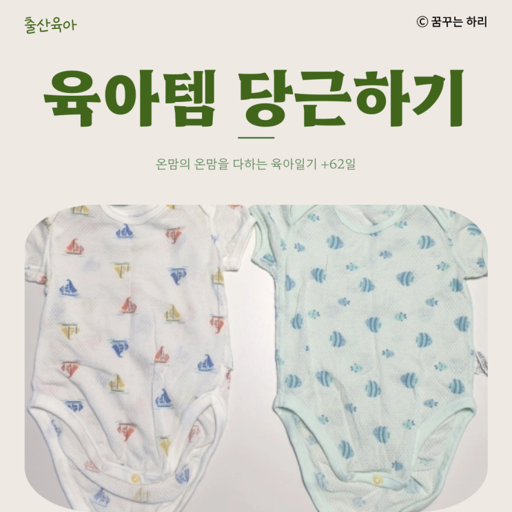 온맘의 육아일기 D62일 9주 차 당근 마켓으로 알뜰하게 득템한 필수 육아템 후기 육아템 당근하기 2~3개월 네이버 블로그