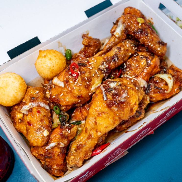 자담치킨 신메뉴 맵쏘이킥 치킨 후기 만족스러웠다 : 네이버 블로그