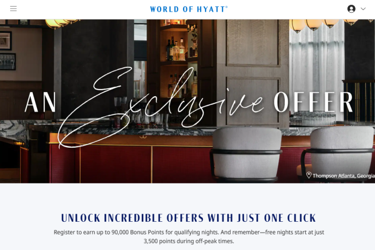 [Hyatt][타겟] 하얏 90일 동안 최대 45박 완료 시 90,000포인트 적립 : 네이버 블로그