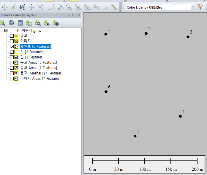 022] Global Mapper - Point Layer : Split - Split into Separate Layers ...