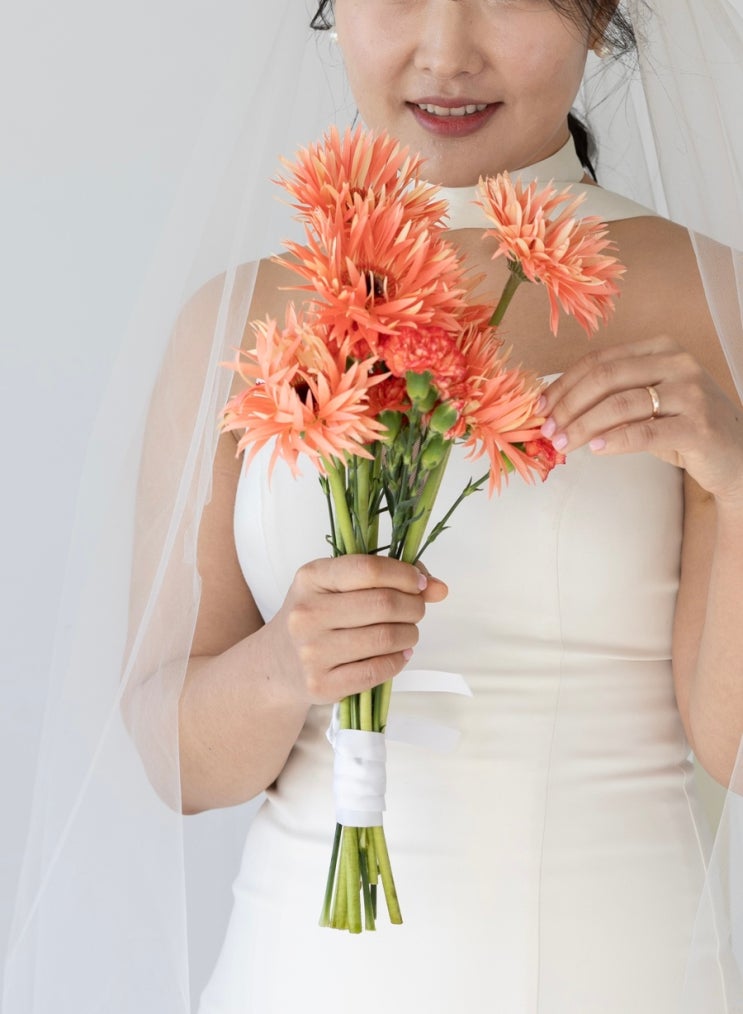 구미꽃집 옥계 릴리그린 꽃다발 웨딩촬영부케 후기! : 네이버 블로그