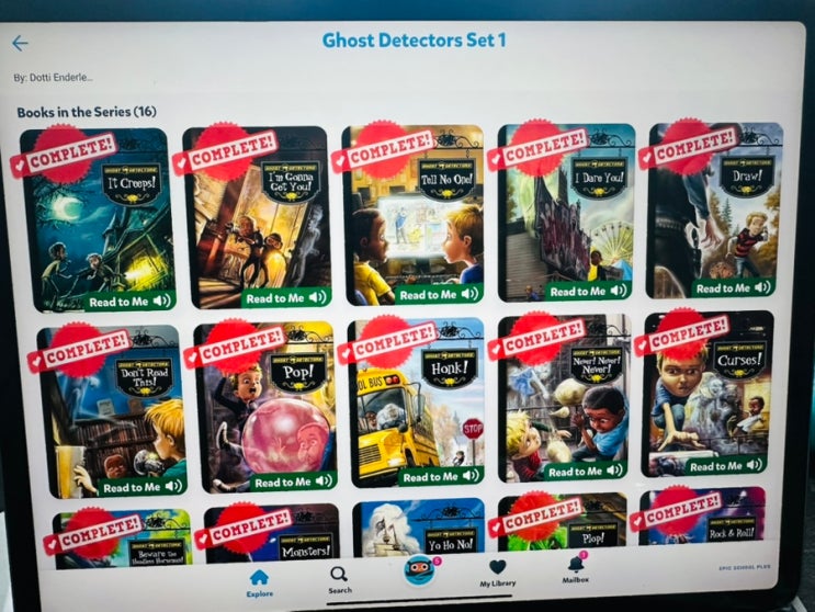 요즘 읽는 초1G2 에픽리딩 Ghost Detectors 📖 : 네이버 블로그