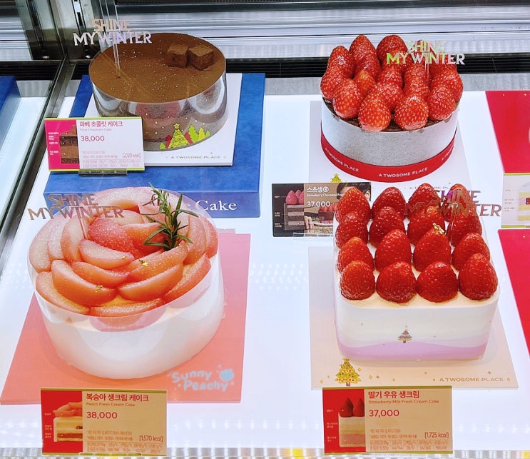 투썸플레이스 케익 메뉴 가격 투썸 화이트 스초생 홀리데이 산타 크리스마스 케이크 종류 할인 추천 : 네이버 블로그