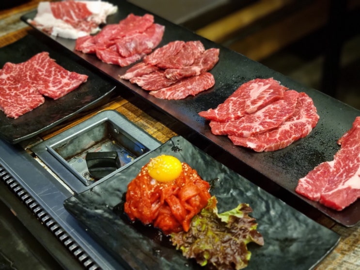 수완지구 회식 단체모임하기 좋은 고기집 소고기 무한리필 전문점 꾸쇼 : 네이버 블로그