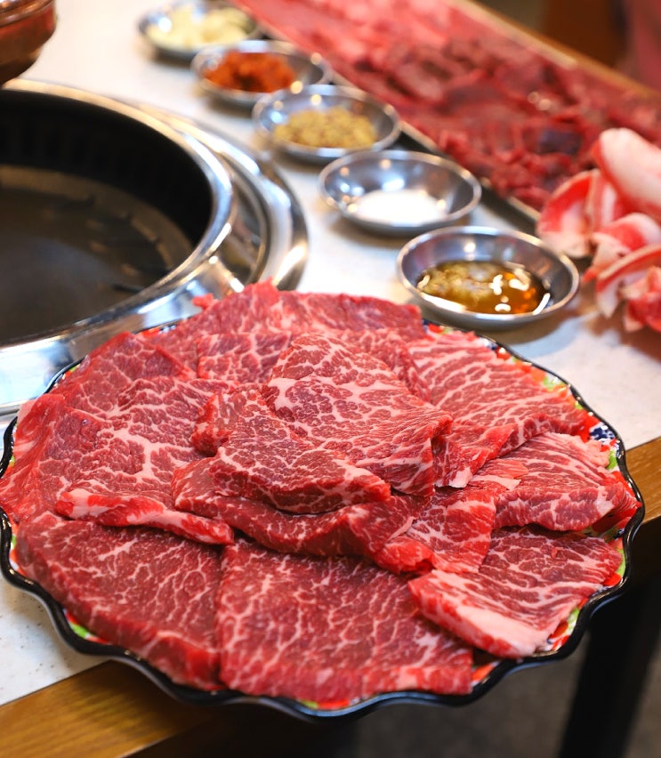 구워주는 강남역 고기집 회식장소 역삼동 소고기 맛집 백운축산정육식당 네이버 블로그