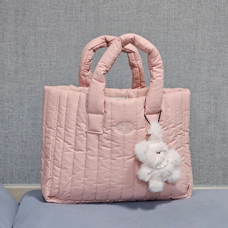 시엔느 패딩백 베이비핑크 구매후기 (29CM 단독) Sienne Padding Bag : 네이버 블로그
