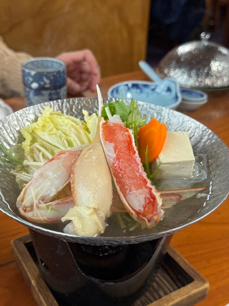 삿포로 3대 털게 맛집 카니쇼군, 예약 점심 대게 코스 후기 : 네이버 블로그