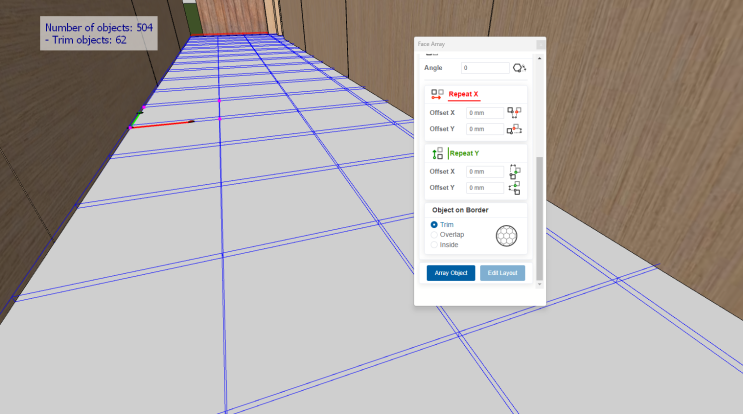 Curic Face Array로 쉽고 빠르게 스케치업 타일 배열하기! : 네이버 블로그
