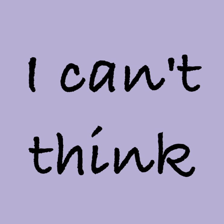 일빵빵 영어회화 45강 [I can't think] : 네이버 블로그