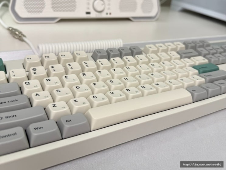 [그루브스톤 GV10 저소음밀키축 45g] 사무실 저소음 키보드 추천 (내돈내산) : 네이버 블로그