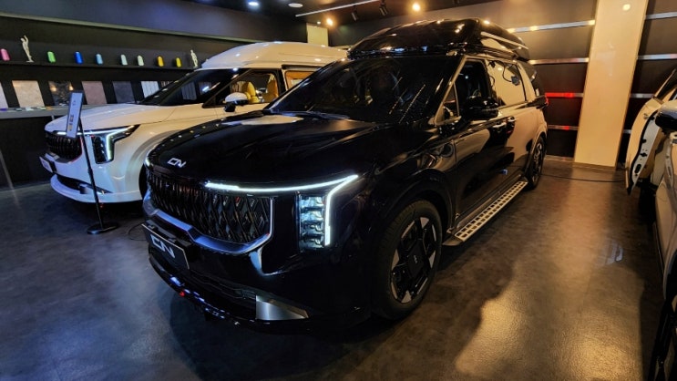 CN모터스 카니발 KA4 4번 패키지, 카니발 9인승 인증까지? : 네이버 블로그