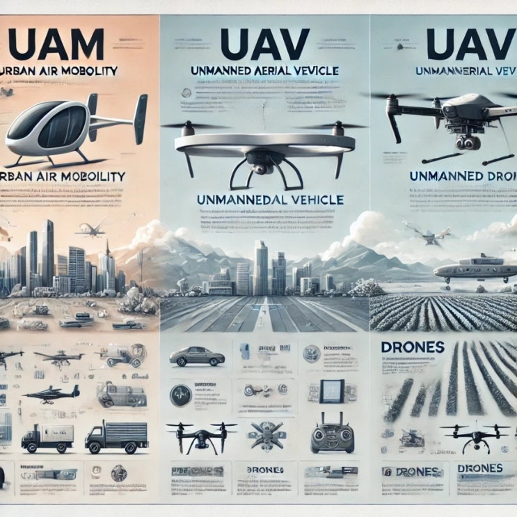 UAV, UAM, 드론 차이? 세계 드론 시장 현황 : 네이버 블로그