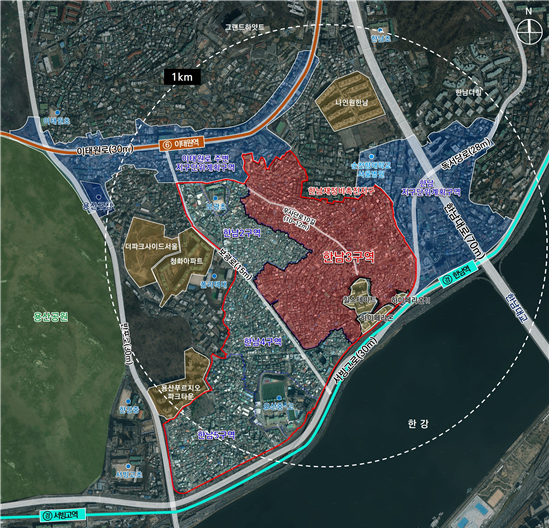 한남3구역, 5988세대 '미니 신도시' 단지로 변신 : 네이버 블로그