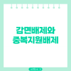 조세특례제한법 감면배제와 중복지원배제 창업중소기업세액감면 중소기업특별세액감면 고용증대세액공제 통합고용세액공제