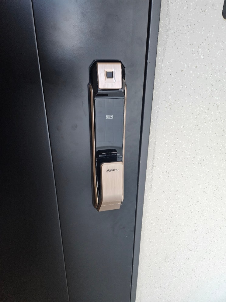 직방 도어락 SHP-P71 내돈내산 후기 : 네이버 블로그