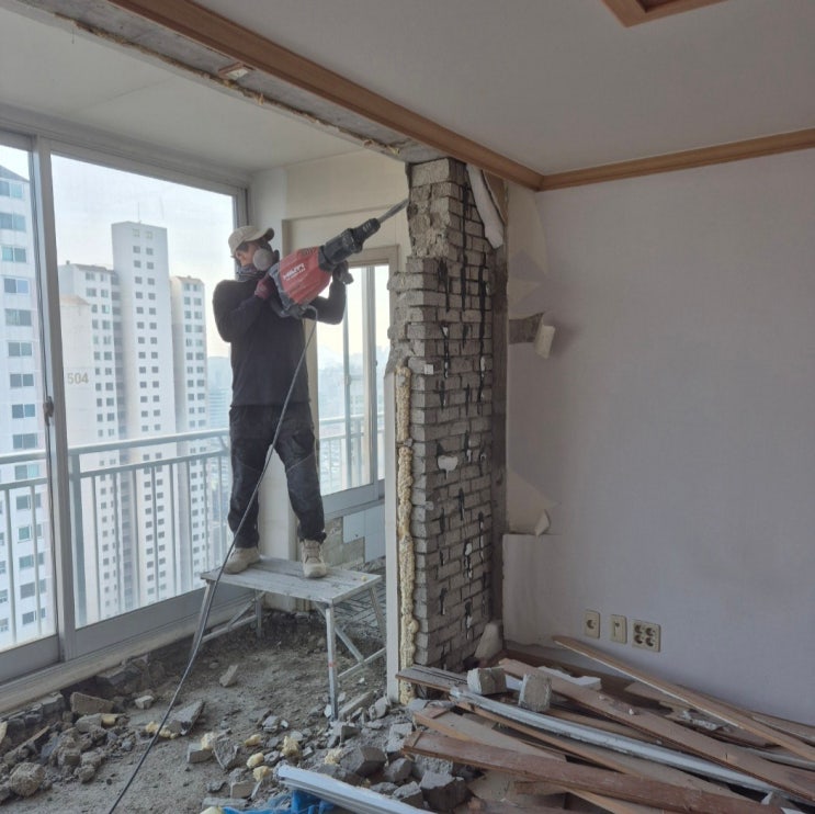 JK COMPANY (서울,경기 / 철거,설비전문) 신도림 철거,확장 : 네이버 블로그