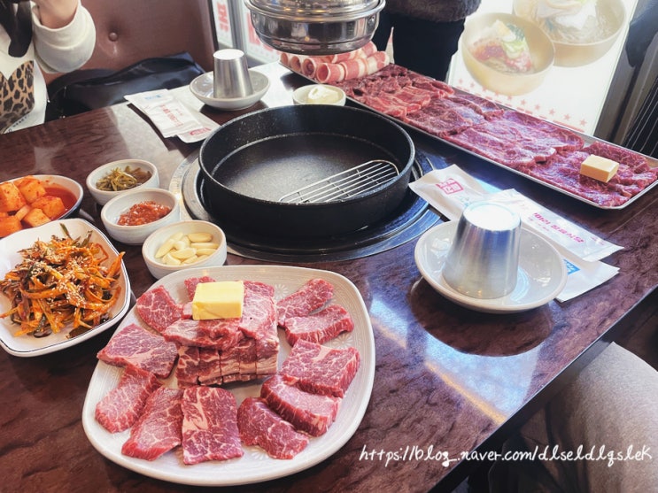 일산 정발산역 맛집 장항동 고기집 120석 단체회식 장소 백운축산 네이버 블로그