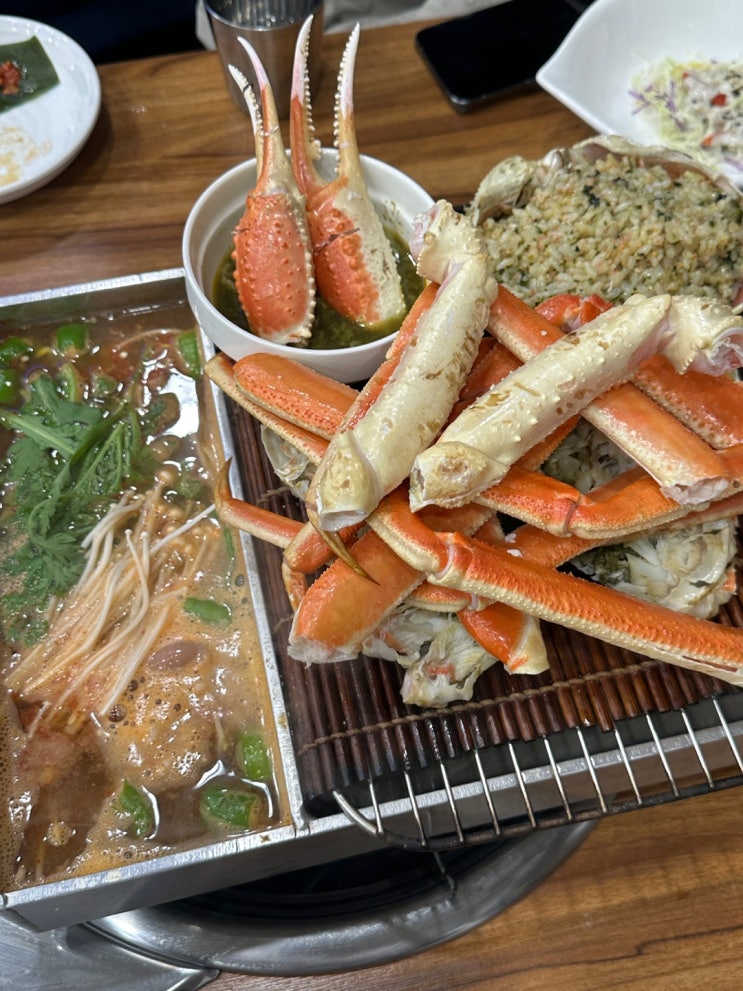 안양 인덕원 속초게찜7942 가성비 대게 맛집 대게 코스요리 네이버 블로그